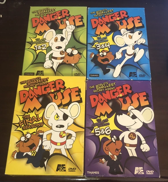 DVD COMPLETE DANGER MOUSE Series Seasons 1-10 A&E Box Sets 9 Discs EUR ...