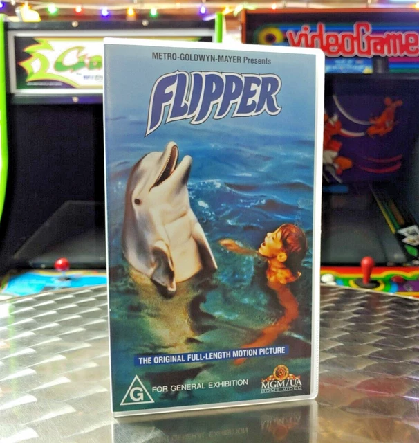 FLIPPER (1963) - VHS Movie Video Tape VGC $9.80 - PicClick AU