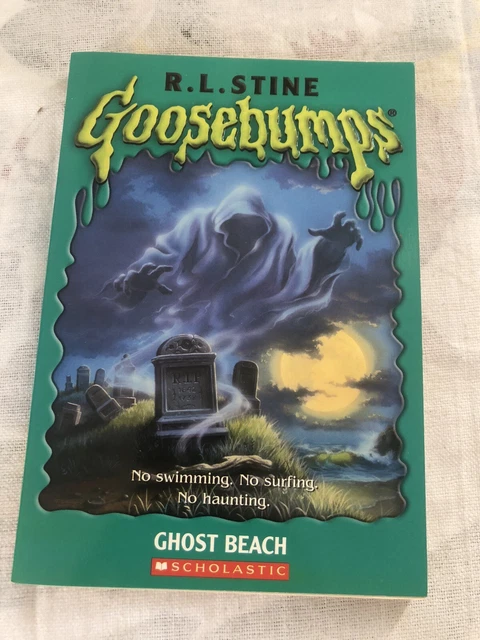 GHOST BEACH (GOOSEBUMPS) by R. L. Stine 1994 1ST EDITION Vintage Teen ...