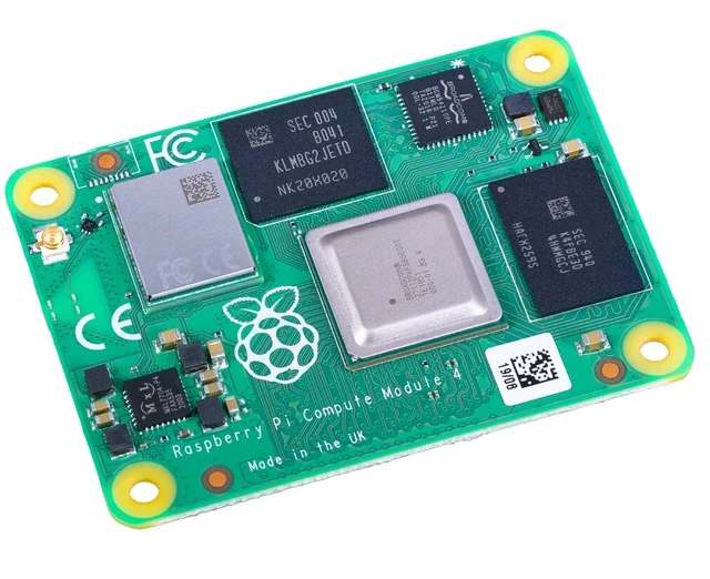 RASPBERRY PI COMPUTE Module 4, Wireless, 16GB eMMC, 8 GB RAM ...