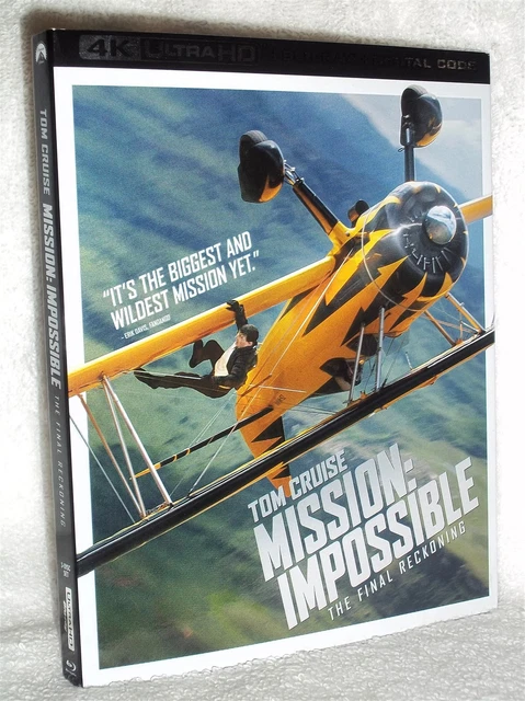MISSION: IMPOSSIBLE 8: The Final Reckoning (4K/Blu-ray, 2025) NEW Tom Cruise $55.95 - PicClick CA