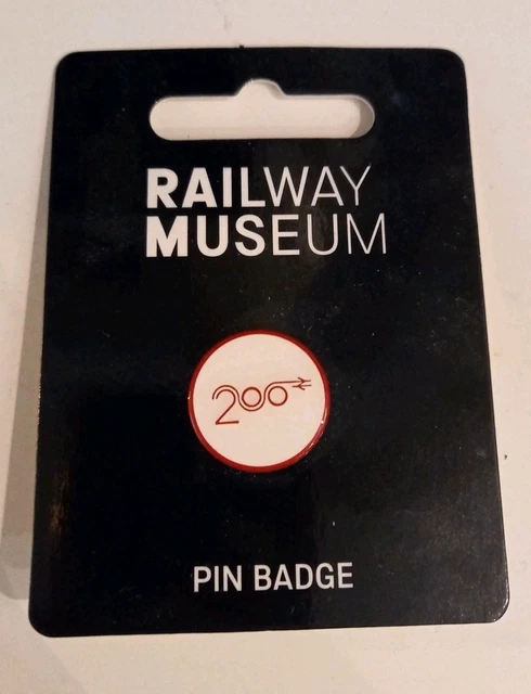 RAILWAY 200 BRITISH Rail pin badge BRAND NEW museum official Network ...