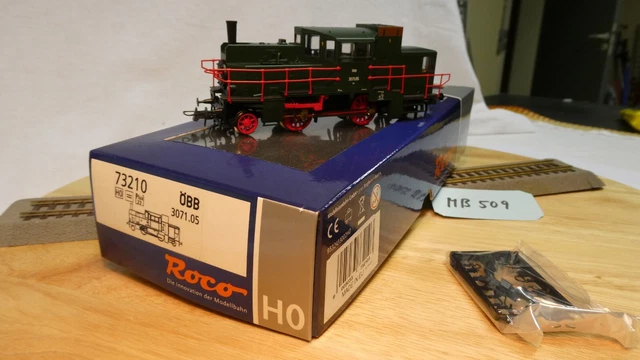MB 509 ROCO H0 Dampftriebwagen 3071.05 ÖBB, grün, Lenz digital Ep III ...