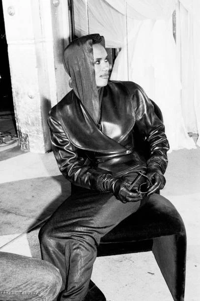 JAMAICAN-BORN DISCO SINGER, model, and actress Grace Jones as she p Old ...