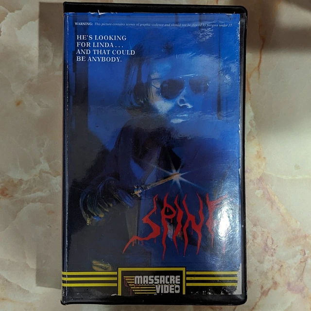 SPINE 1986 VHS Massacre Video Big Box Clamshell SOV EUR 115,12 ...