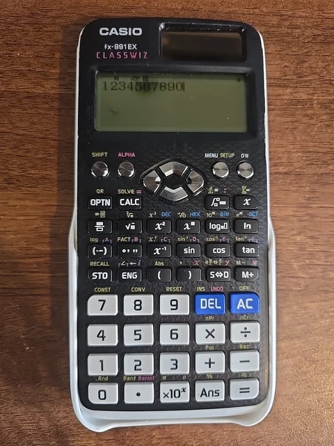 CASIO FX-991EX CLASSWIZ Advanced Engineering Scientific Calculator ...