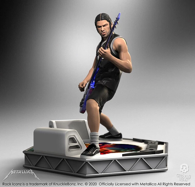 METALLICA ROBERT TRUJILLO Rock Icons Statue KNUCKLEBONZ EUR 188,00 ...
