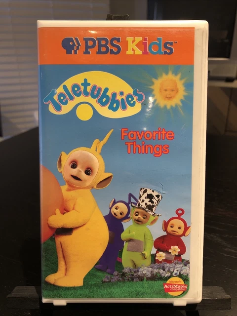 TELETUBBIES FAVORITE THINGS (VHS 1999) Volume 4 PBS Kids Clamshell RARE ...