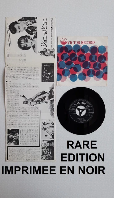 JOHNNY HALLYDAY SYLVIE Vartan Il n'a rien retrouvé 45 T vinyle japon int. noir EUR 37,00 ...