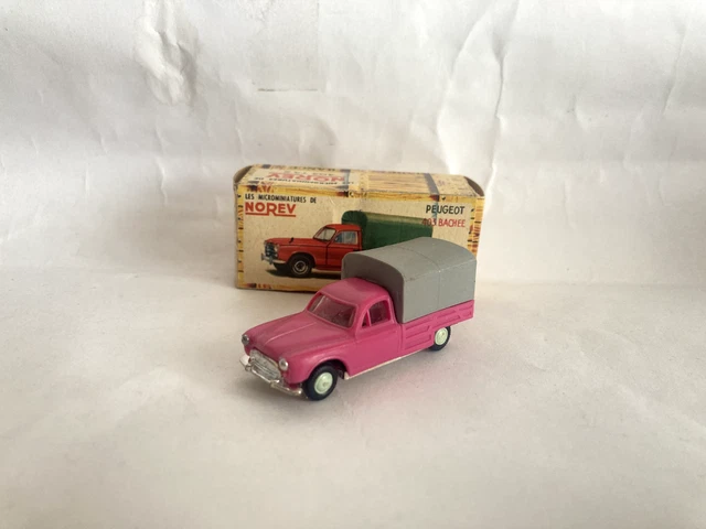 NOREV ANCIEN MODÈLE N°525 MICRO-MINIATURE PEUGEOT 403 BACHEE 1/86e BOITE EUR 66,00 - PicClick FR
