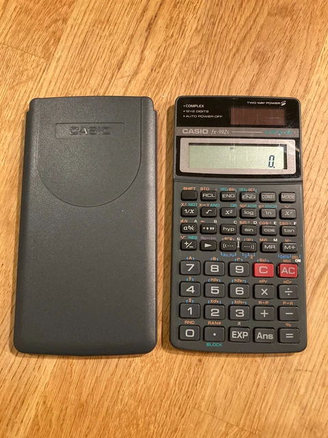 CASIO FX-992S SCIENTIFIC Calculator £0.99 - PicClick UK