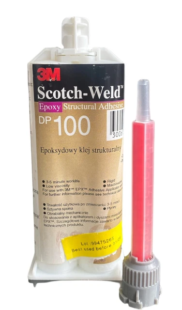 3M SCOTCH-WELD EPOXY Adhesive DP100 Plus 50ml £19.50 - PicClick UK
