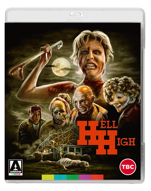 HELL HIGH (BLU-RAY) Christopher Stryker Maureen Mooney Millie Prezioso ...