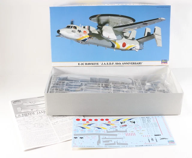 HASEGAWA E-2C HAWKEYE J.A.S.D.F. 50th Anniversary 1:72 Scale Model Kit ...