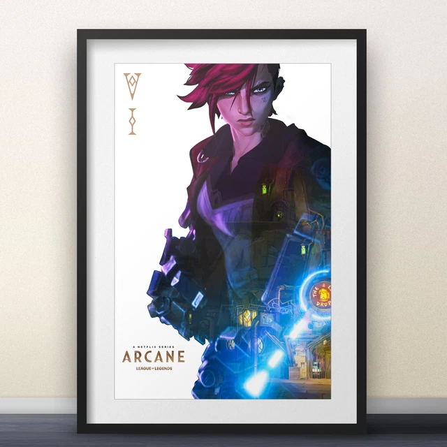 Jinx Arcane Poster FOR SALE! - PicClick UK