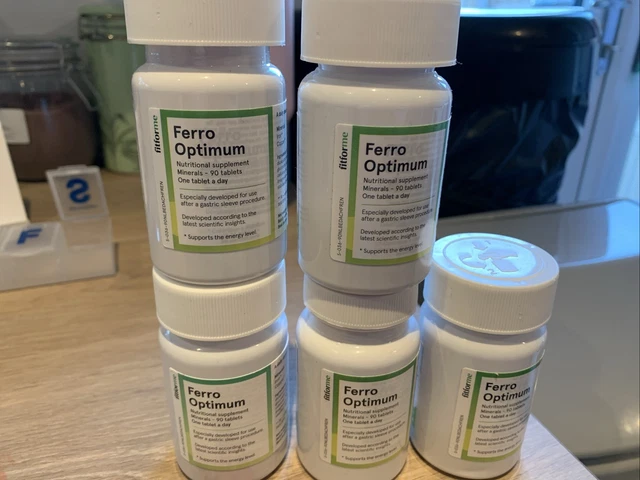 IRON TABLETS - Ferro Optimum With Copper. 15 Months Supply. NEW £29.30 ...