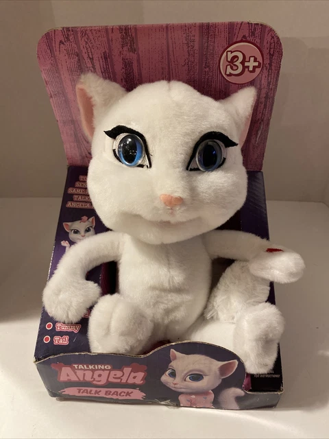 TALKING TOM AND Friends Talking Angela Interactive Plush Doll Cat ...