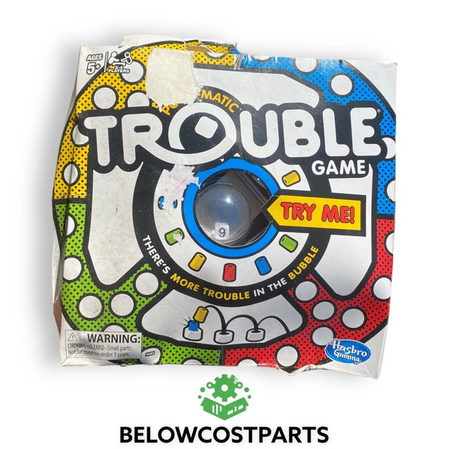 HASBRO GAMING TROUBLE Board Game for Kids Ages 5 and Up 2-4 Players $17 ...