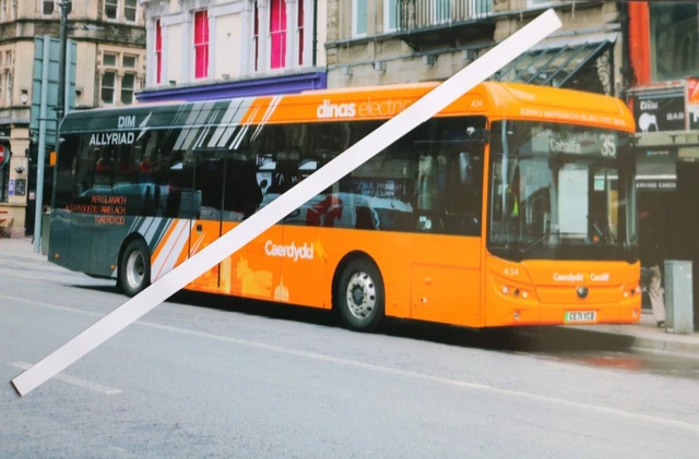 CITY OF CARDIFF / Bws Caerdydd Yutong E12 434 - Ce71Ycb £0.99 - PicClick UK