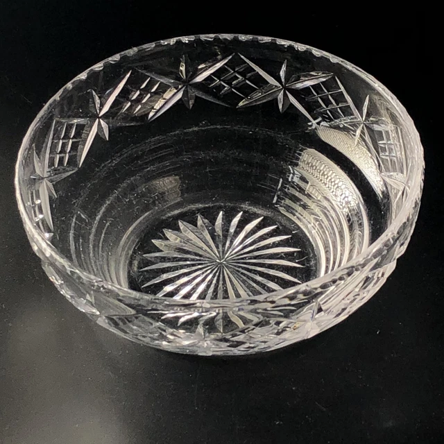 STUART CRYSTAL BOWL Large 176mm Made in England Good Bin8 £14.99 ...
