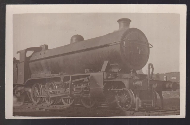 GNR GRESLEY 2-8-0 No.457 LNER 3457 Locomotive Unposted Old Real Photo ...