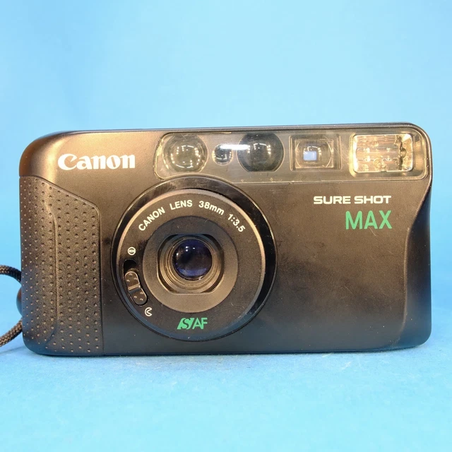 CANON SURE SHOT Max 35mm Compact Point & Shoot Camera Lomo Retro ...