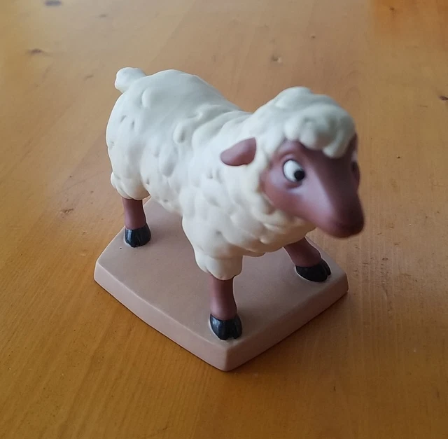 DISNEY WDCC, CURIOUS Companion, Beauty and the Beast Sheep Figurine, No ...