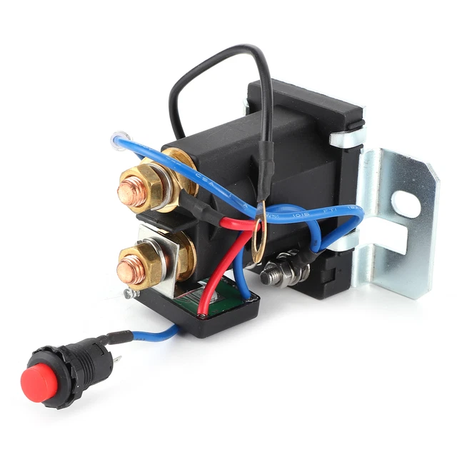 BATTERY RELAY 12V Dual Battery Isolator Relay Terminal Protective Cap ...