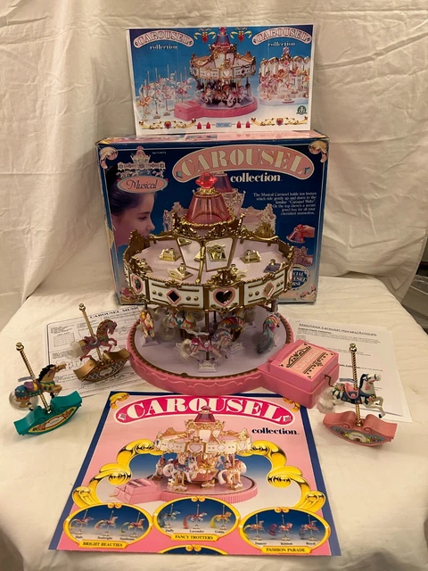 MATCHBOX CAROUSEL WITH 13 Horses Posters & Collectors information ...