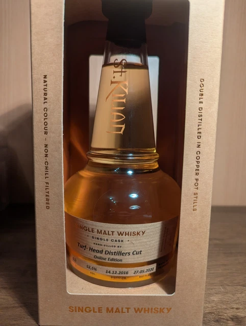 ST. KILIAN SINGLE Malt Whisky Distillery Only “Turf-Head”-Edition. Sehr ...