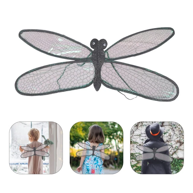 DRAGONFLY COSPLAY WINGS: Dragonfly Wing Costume Prop for Women & Men ...