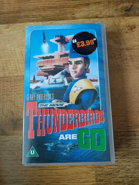 THUNDERBIRDS ARE GO The Movie VHS VIDEO 2001 Gerry Anderson very good ...