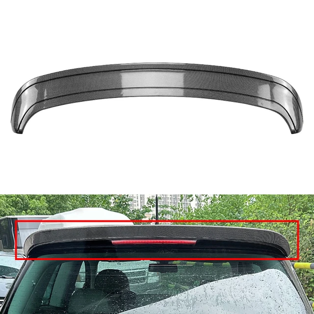 REAR WINDOW ROOF Spoiler Wing Lip For VW Golf MK5 R32 2003-09 Carbon ...