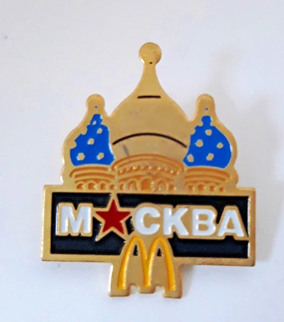 PINS MOSCOU MOCKBA MAC DO Mac Donald's au dos Arthus Bertrand EUR 4,00 ...