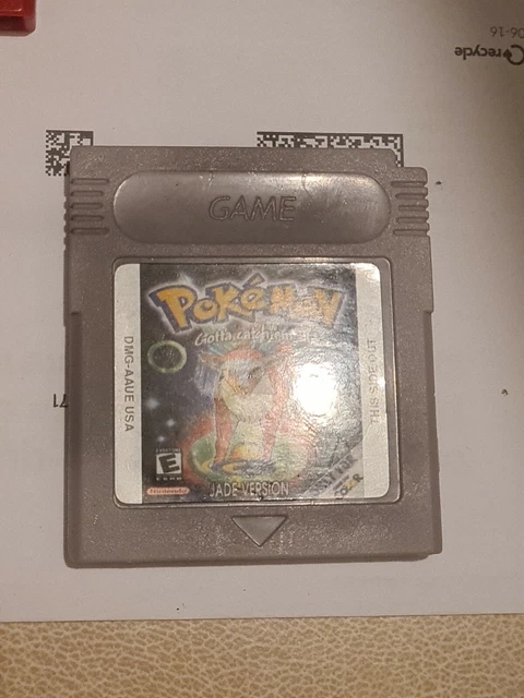 NINTENDO GAME BOY "POKEMON: Gotta catch 'em all!" - Red Version £20.00 ...