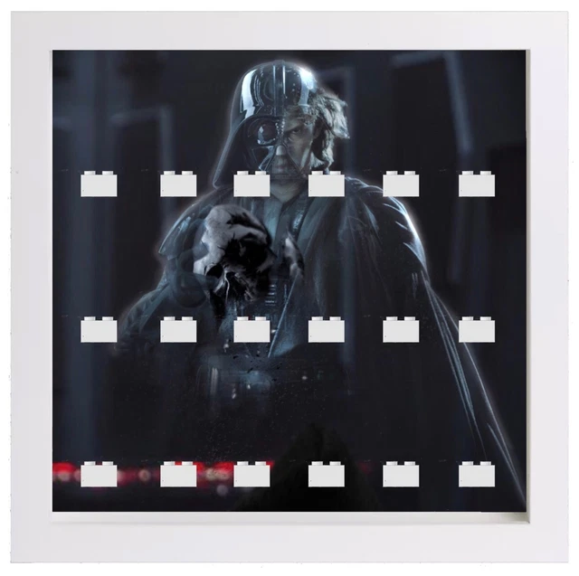 DISPLAY CASE FRAME for Lego ® Minifigures Star Wars Darth Vader figures ...