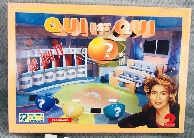 QUI EST OUI Jeu De Societe version standard Druon 2 France famille Le jeu TV EUR 24,49 - PicClick FR