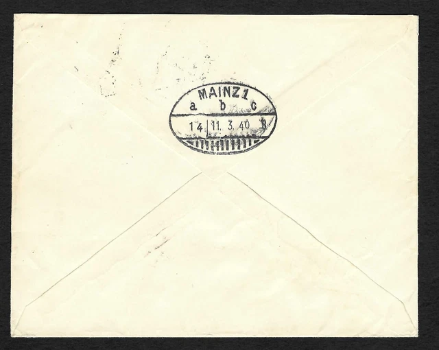 GG: EINSCHREIBEN BRIEF 93.40: portogerecht Krakau nach Mainz EUR 25,96 ...