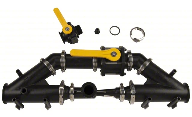 MIS300A BANJO SISTEMA induttore collettore porta intera 3", assemblato ...