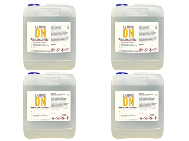 20L CAR BRAKE Cleaner Degreaser Component Parts Acetone Free Cleaning £ ...