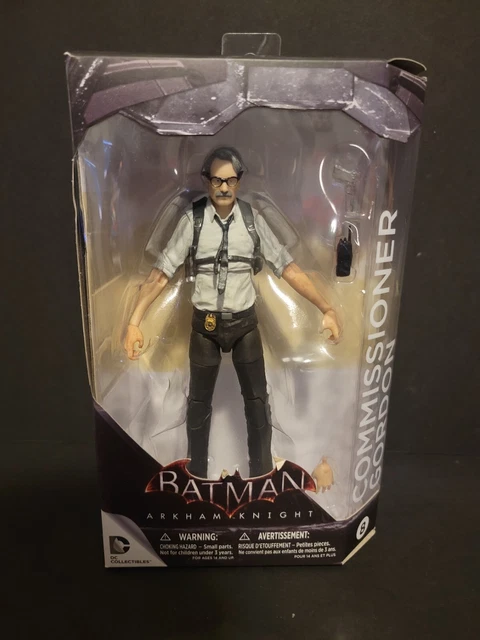 DC COLLECTABLES COMMISSIONER Gordon Batham Arkham Knight #8 Open Box ...