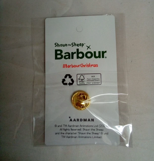 BRAND NEW & Sealed Aardman Shaun The Sheep Baabour Barbour Ltd Edition ...