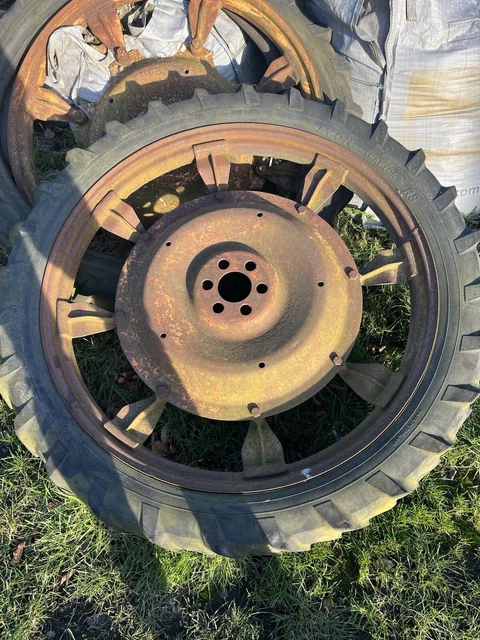 FORDSON MAJOR REAR Rowcrop Wheels £52.72 - PicClick UK
