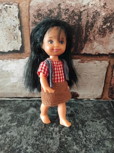 BARBIE LIL FRIENDS of Kelly Adventures Deidre Cowgirl Vintage 1994 ...