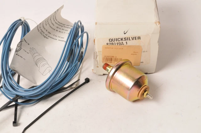 MERCURY MERCRUISER QUICKSILVER Oil Pressure Sender Sensor Kit ...