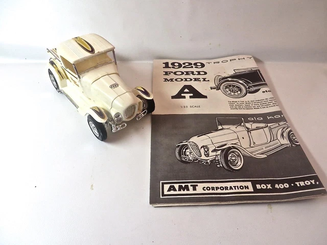 AMT 1929 MODEL A Ford Roadster Original Box Nicely Built with ...