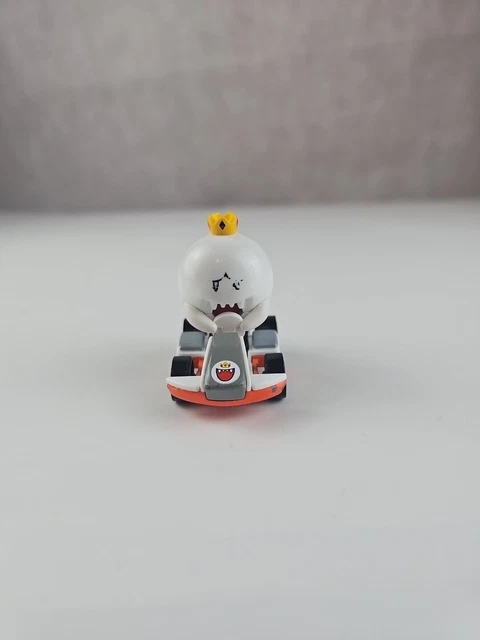 MARIO KART HOT Wheels King Boo Die-Cast Car Rare Mattel Rainbow Roads £ ...