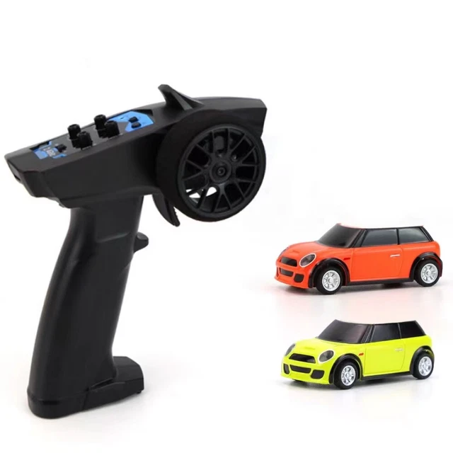 TURBO RACING 1/76 Full Scale Mini Remote Control Drift RC Car W/ Gyro ...