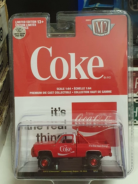 M2 MACHINES COCA Cola Chase Coke 1973 Chevrolet Cheyenne Super 10 4X4 ...