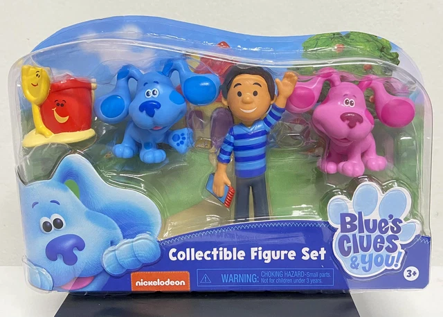 NICKELODEON BLUE'S CLUES and You! Collectible Figure Set 4-Pack Gift ...